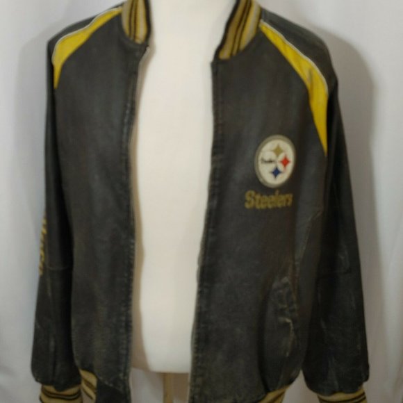 NFL | Jackets & Coats | Vintage Pittsburg Steelers Official Nfl Mens ...